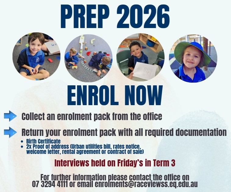 2026 Prep Enrolment